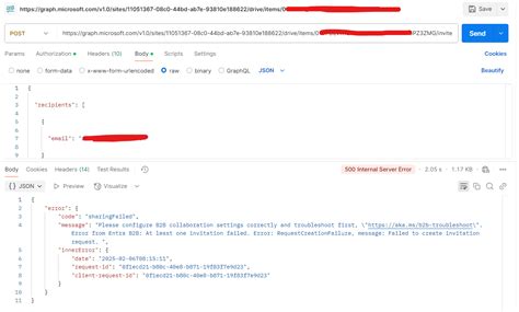 Sample Request Body For Createlink Api Scope User Microsoft Qanda