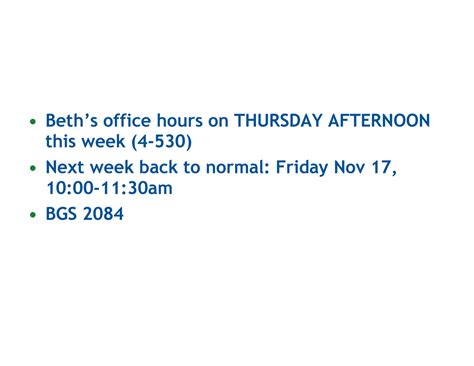 1001a Lec18 2023 Life On Earth Post Beths Office Hours On Thursday Afternoon This Week 4 530