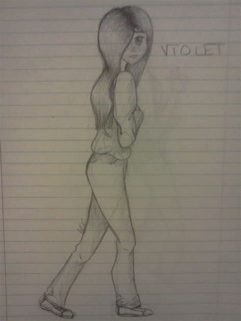Violet Parr Sketch By Supereilonwypevensie On Deviantart