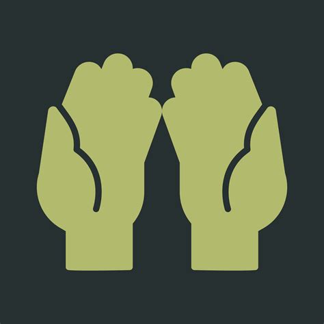 Icono De Vector De Manos Orando Vector En Vecteezy