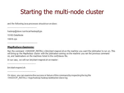 Overview Hadoop Is A Framework For Running Applications On Large