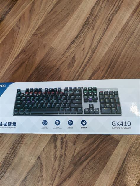 AOC Mechanical Keyboard Computers Tech Parts Accessories Computer Keyboard On Carousell