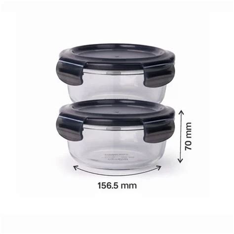 Tupperware Clear Stack Glass Container At Rs 1350piece Nagpur Id 2851900640262