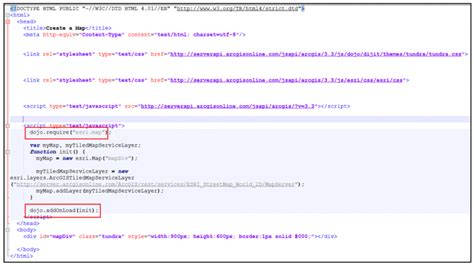 Cómo crear un mapa con la API JavaScript de ESRI