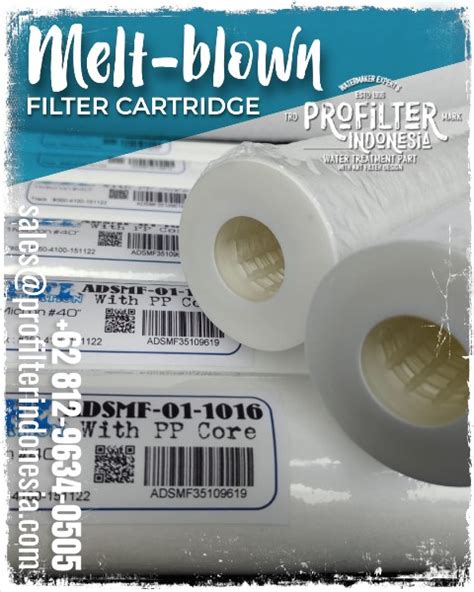 Sediment Filter Cartridge 20 Micron Pt Profilter Indonesia