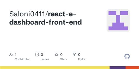 Github Saloni0411react E Dashboard Front End
