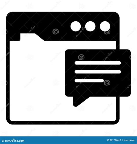 Message Icon User Interface Vector Illustration As A Simple Vector Sign And Trendy Symbol In
