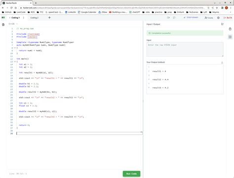 C Error With Template Function Prototype In Same File As Function
