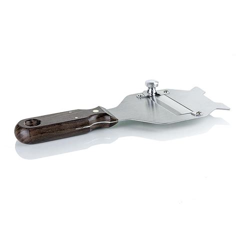 Truffle Slicer Metal Smooth Blade Angular Head With Wooden Handle 1 Truffle Slicer Metal Smooth Blade Angular Head With Wooden Handle 1