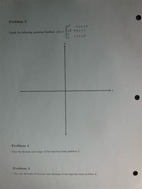 solved graph the following piecewise function