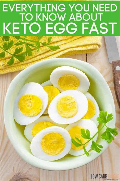 Keto Egg Fast Quick Facts And How To Do An Egg Fast • Low Carb Nomad