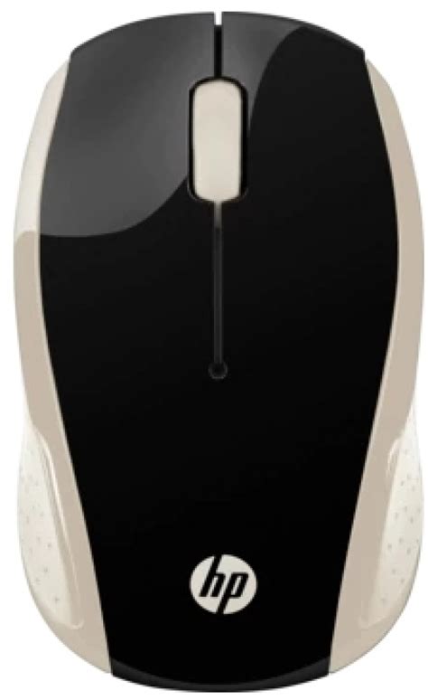 Мышь беспроводная HP 200 Silk Gold (2HU83AA) купить - цена ...