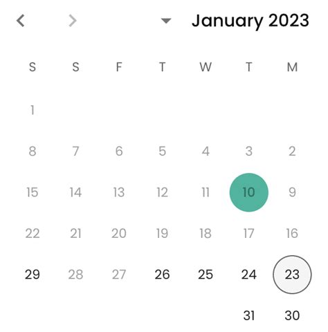 [pickers] weekdays start from monday with `en us` with `adapterluxon