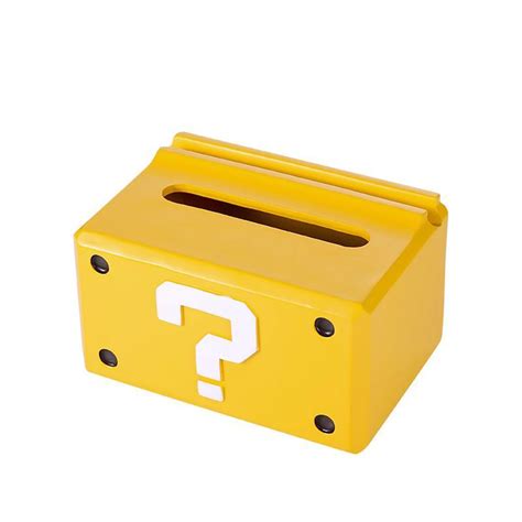 슈퍼 마리오 애니메이션 게임 주변 장난감 서랍 티슈 박스 피규어 액션 모델 컬렉션 티몬