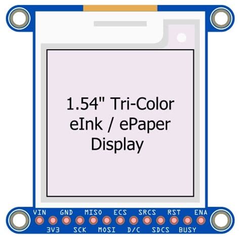 Interfacing Arduino To An E Ink Display