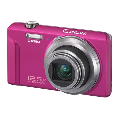 Casio Exilim Ex Zs User Manual Pdf Download Manualslib
