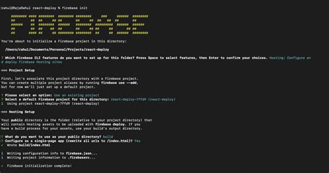 Развертывание приложения React использует Firebase всего за 2 минуты