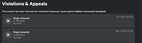 Solved Plugin Blocked For Misusing Roblox Systems Appeals Denied