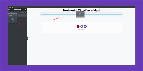 How To Use Horizontal Timeline Widget Of Happy Elementor Addons