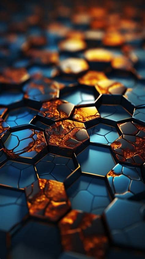 A 3d Rendering Reveals The Dynamic Beauty Of A Digital Hexagonal