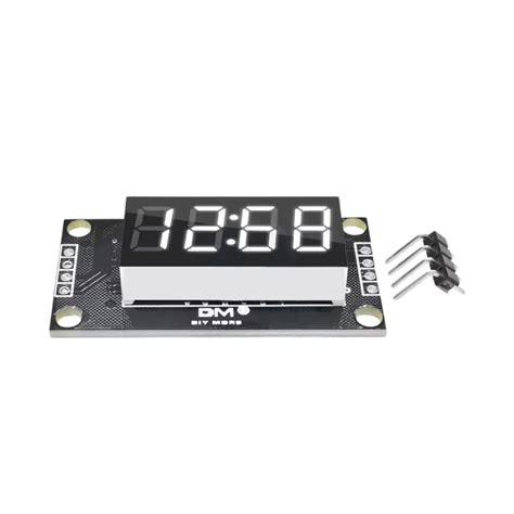 Módulo 4 Dígitos Display Led 7 Segmentos Cátodo Común Tm1637 Blanco