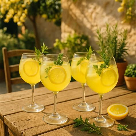 Recette Cocktail Limoncello Spritz Avec Prosecco