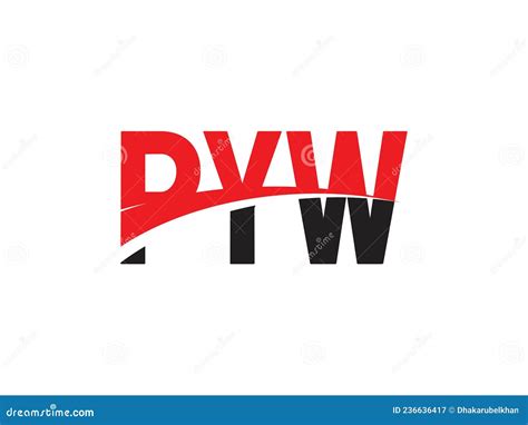 PYW Letter Initial Logo Design Vector Illustration Stock Vector Illustration Of Design