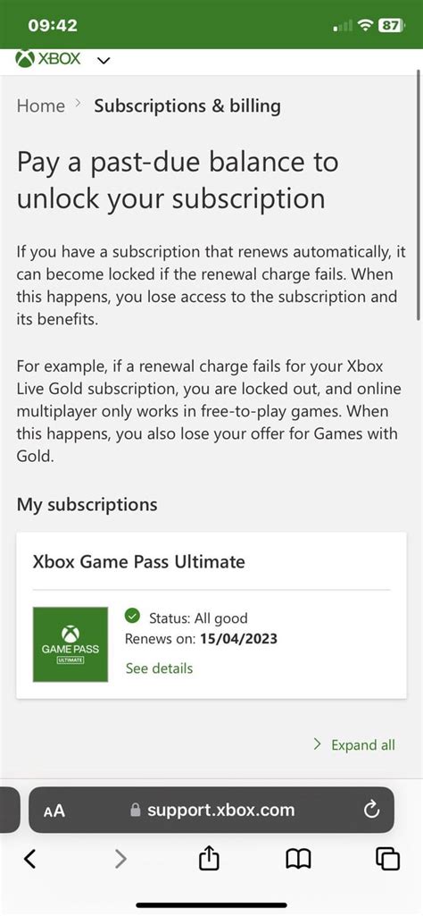 Xbox Game Pass Issue Rxboxgamepass