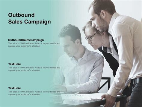 Outbound Sales Campaign Ppt Powerpoint Presentation Model Gridlines Cpb Presentation Graphics