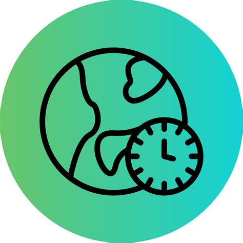 Time Zone Vector Icon Design 23316403 Vector Art At Vecteezy