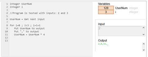 [solved] Coral Please Input Is 2 And 3 Write A For Loop That Iterates