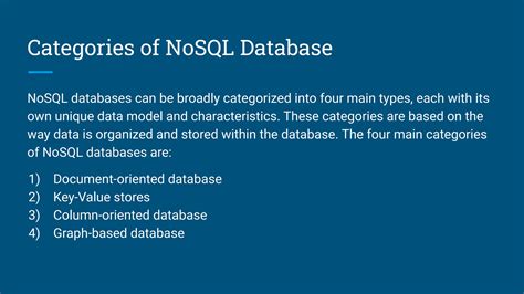 Presentation On NoSQL Databases PDF