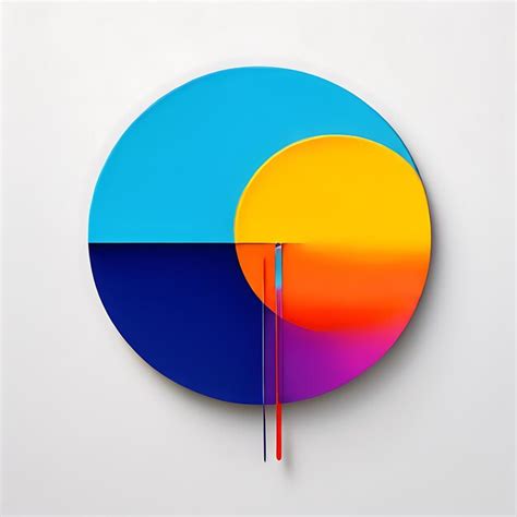 Premium Photo Colourful Modern Geometric Abstract Background