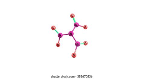 Trinitramide Compound Nitrogen Oxygen One Most Stock Illustration 353670536 Shutterstock