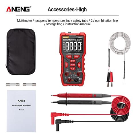 Aneng An82 Digital Multimeter 9999 Tester Diy Tran Grandado