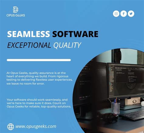Opus Geeks On Linkedin Opusgeeks Softwaresolutions Techinnovation Seamlesssoftware