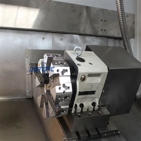 3 Axis Slant Bed Mini Cnc Ck46h Turning Center Metal Cutting Lathe