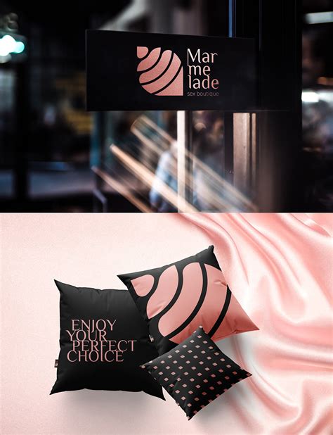Marmelade Sex Boutique Logo And Brand Identity On Behance