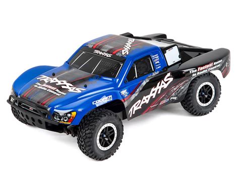 Traxxas Slash X VXL Brushless WD RTR Short Course Truck Blue TRA BLUE Cars