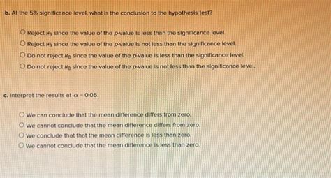 Solved 10 Consider The Following Competing Hypotheses