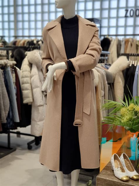 [20 겨울] 벨티드 일자 오버핏 캐시미어 롱코트 Z204msg555