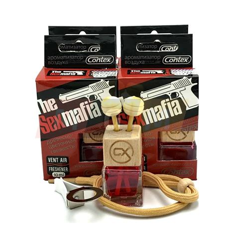 Flavor Pendant And The Deflector Bottle With Wooden Cap Contex Sex Mafia 10 Ml Mgm 4 Pcs Air