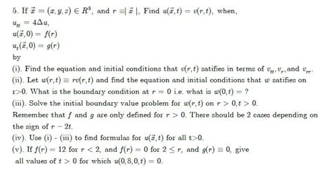 Solved 5 If 7 x y z e Rº and r 7 Find ulē t Chegg com