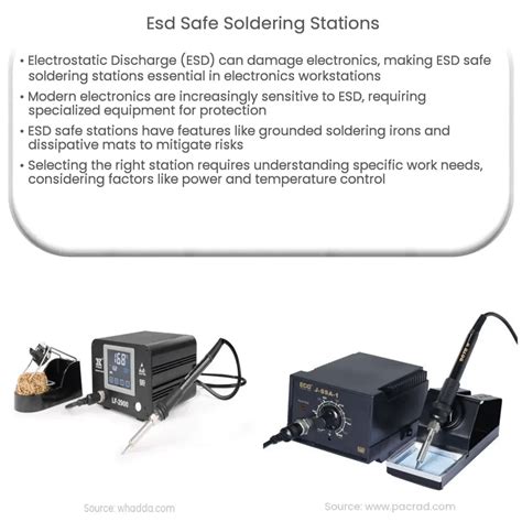 Esd Safe Soldering Stations Electricity Magnetism