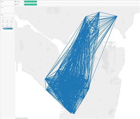 Create Maps That Show Paths Between Origins And Destinations In Tableau Tableau
