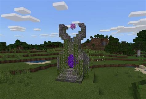 A Quick Portal Build Minecraft Minecraft Portal Minecraft Building Guide Minecraft Farm