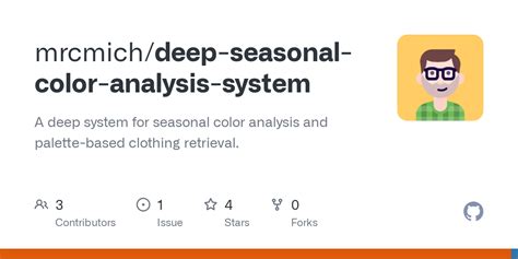 Deep Seasonal Color Analysis System Palette Classification Cloth