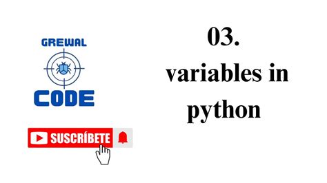 03 Variables In Python Python For Cyber Security Youtube