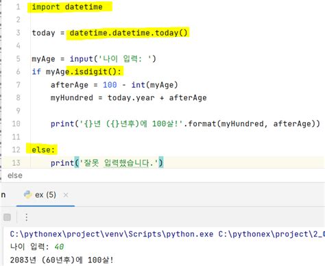 파이썬 기초 문제 풀이2