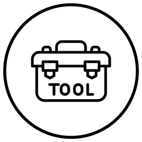Premium Vector Toolbox Vector Icon Design Illustration